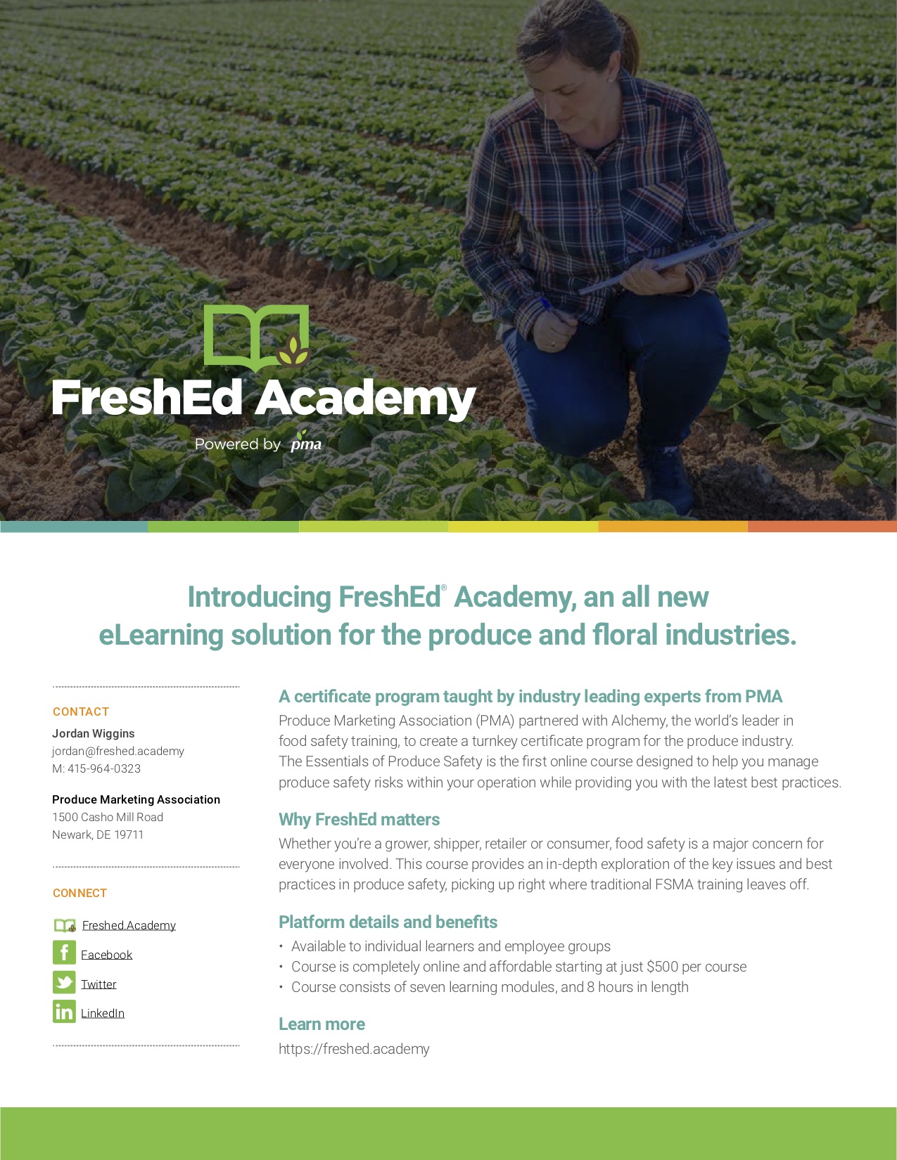 FreshEdAcademy - Vegetable Growers News